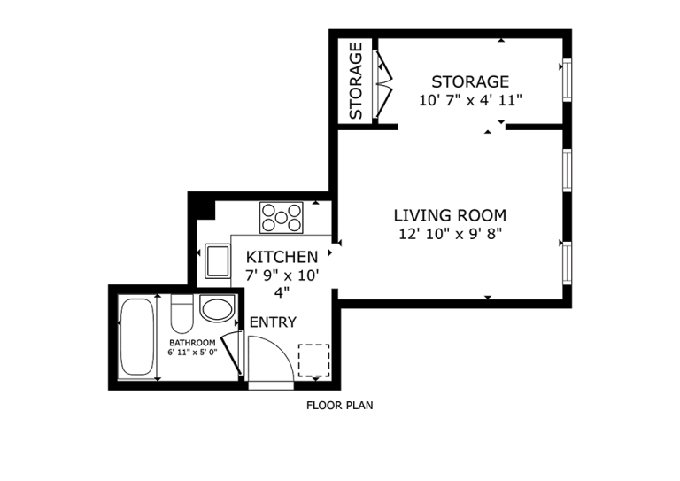Exetor Alcove Studio - Waldorf Lofts